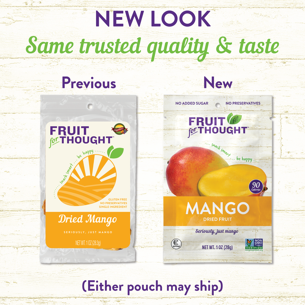 Unsweetened Dried Mango Snack Packs & Multi-Serving Bags | Fruit For ...