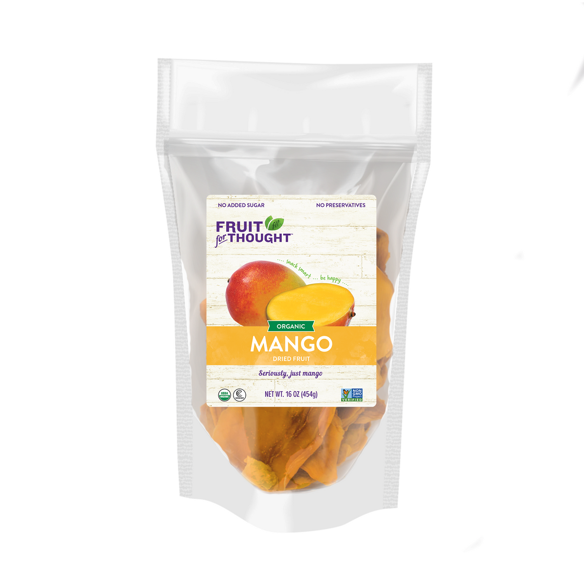 Unsweetened Organic Dried Mango Snack Packs & Multi-Serving Bags ...